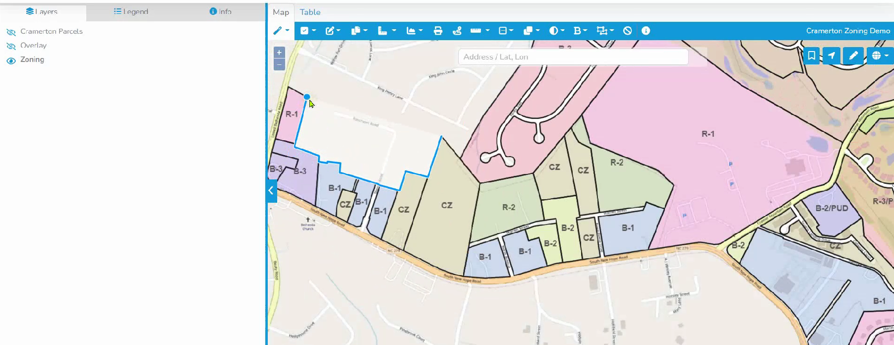 Create a New Zone - yey'maps knowledge base