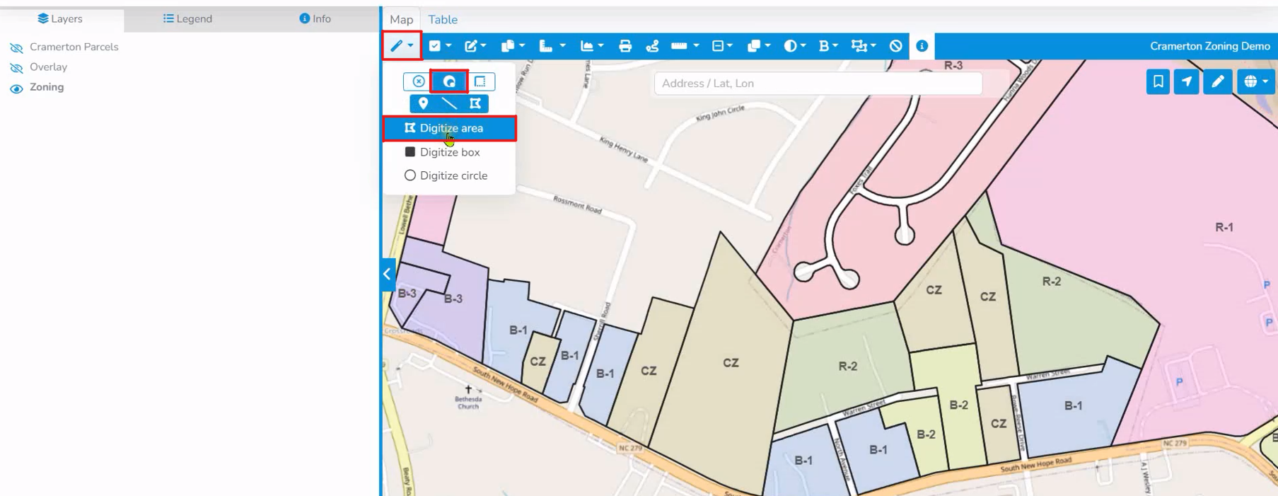 Create a New Zone - yey'maps knowledge base