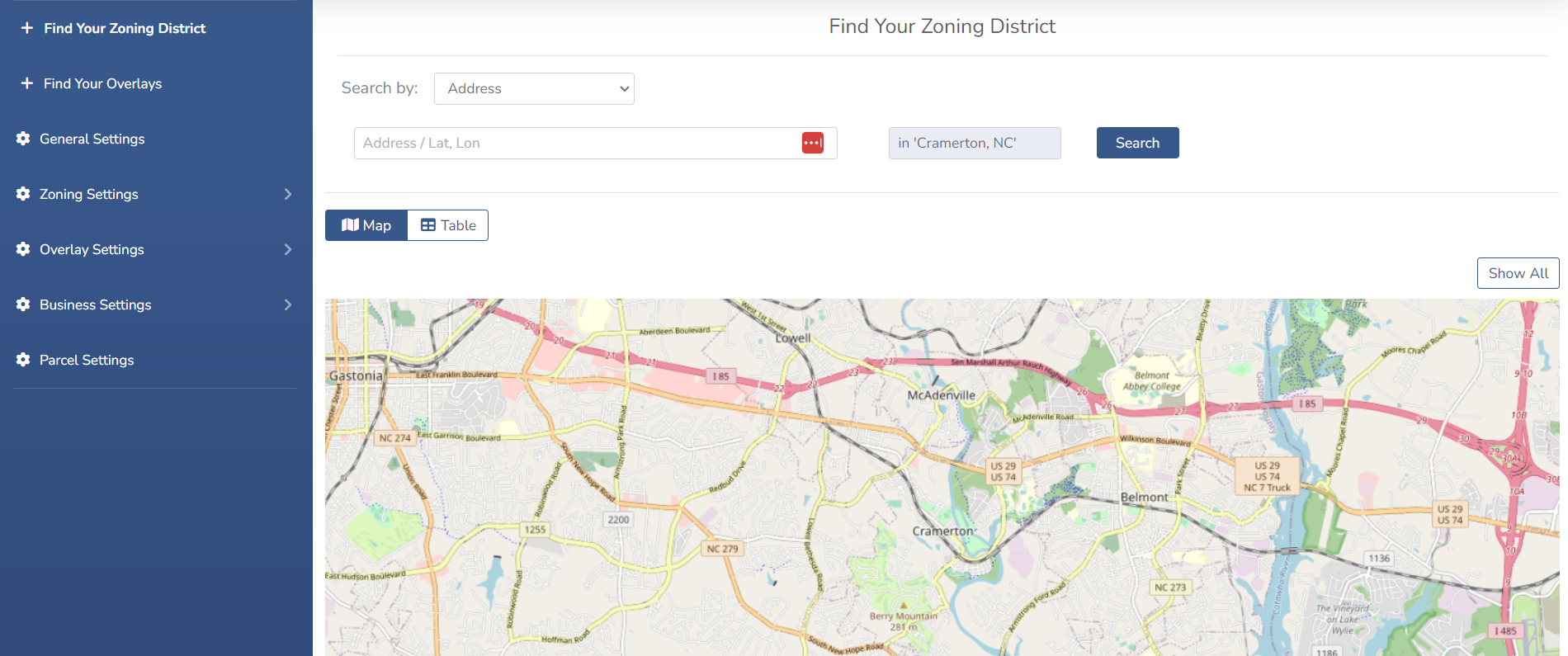 Getting Started- yey'zoning - yey'maps knowledge base
