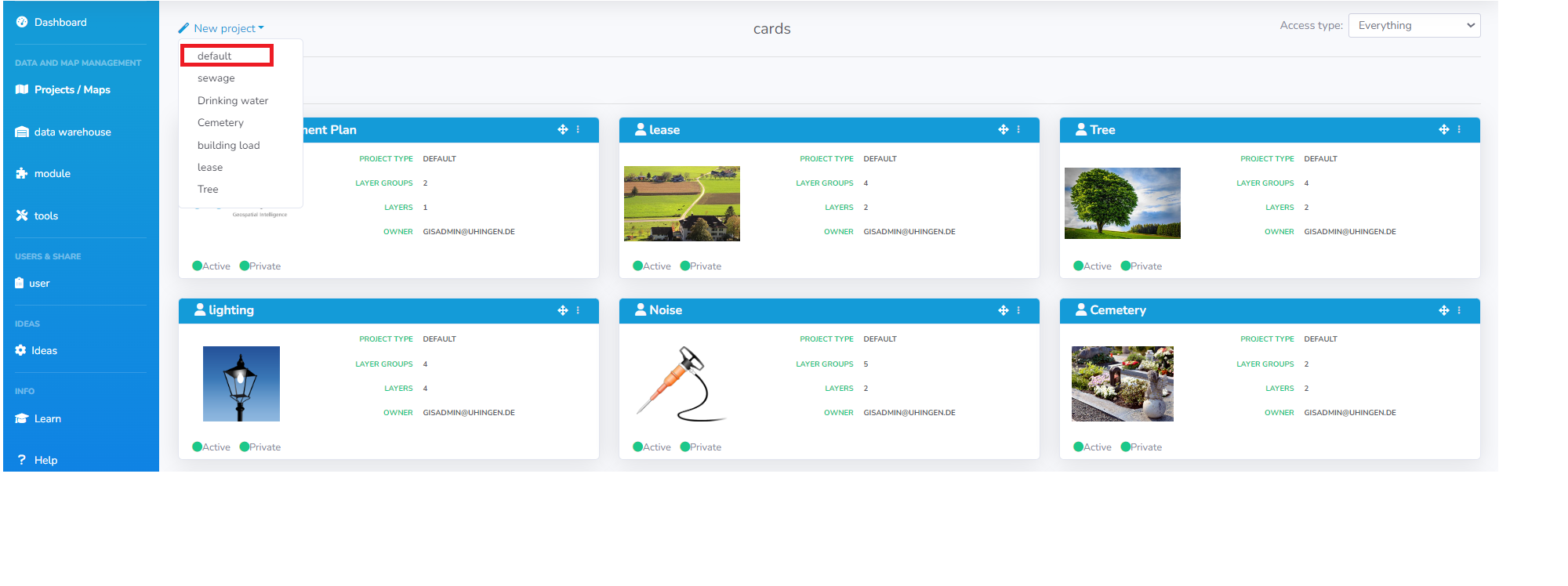Setting Up a New yey'maps Map: A Step-by-Step Guide - yey'maps knowledge base